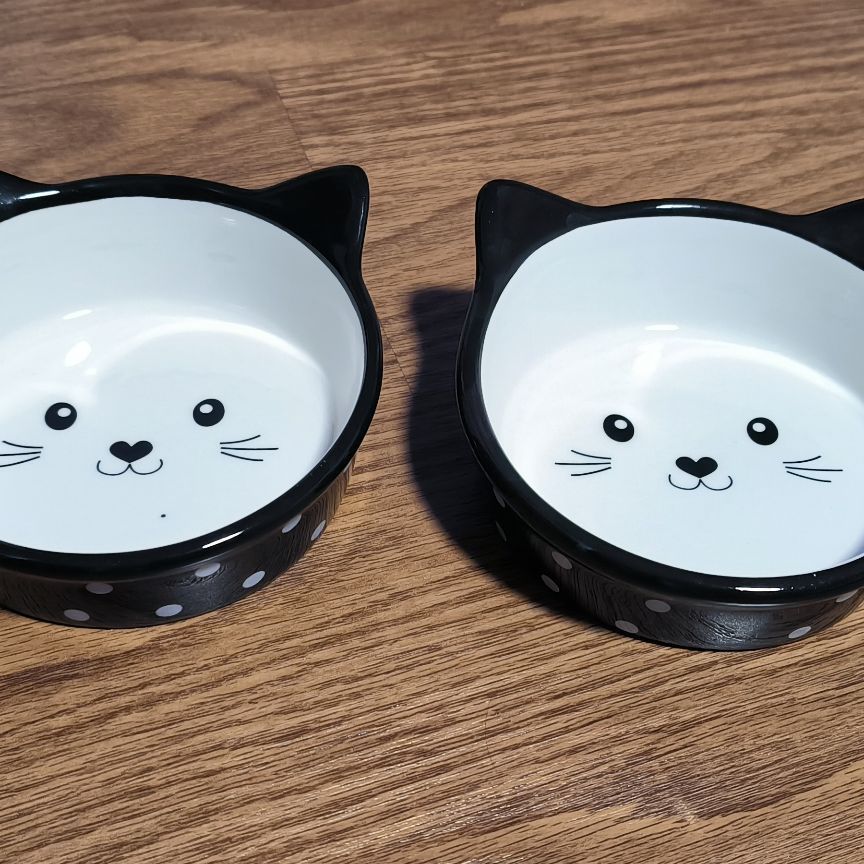 Миски для кошек керамические