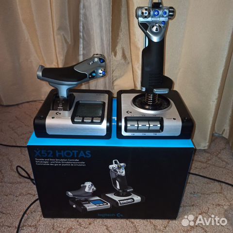 Джойстик logitech saitek x52 hotas купить в Москве | Электроника | Авито