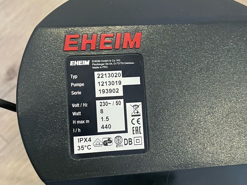 Фильтр для аквариума внешний eheim 440 l/h