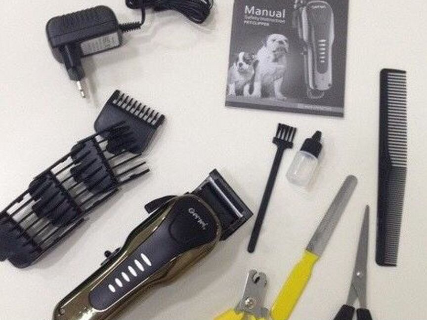 Профессиональная машинка для стрижки животных Geem