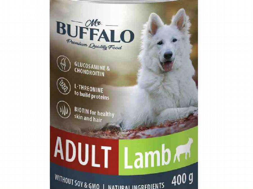 Mr.Buffalo влажный корм для собак 400 г