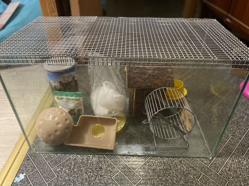 Терариум для мышей или хомяков