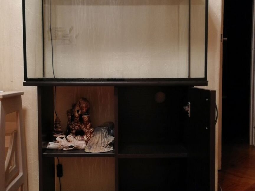 Аквариум 120 л с тумбой