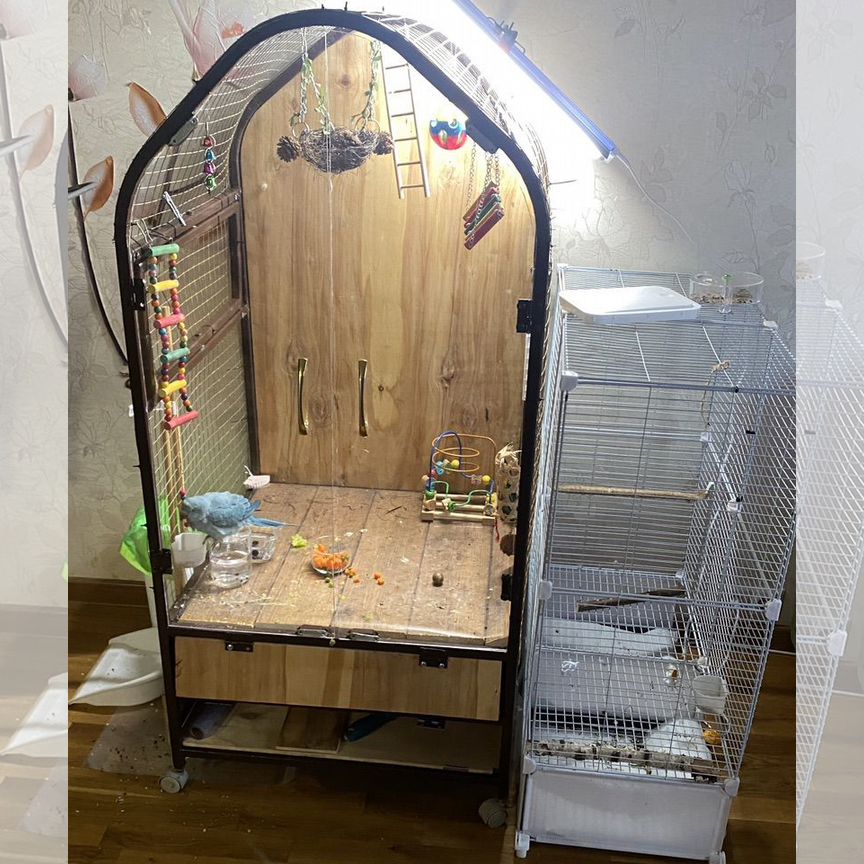 Клетка для средних попугаев