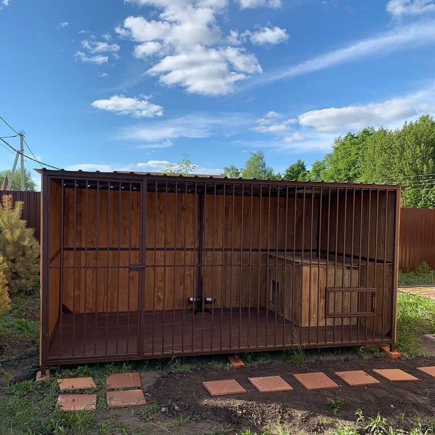 Вольер для собак уличный