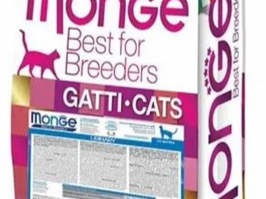 Monge Urinary 10 кг сухой корм для кошек
