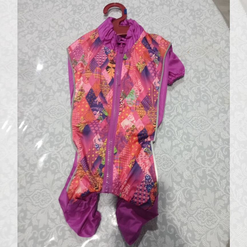 Комбез дождевик для собак