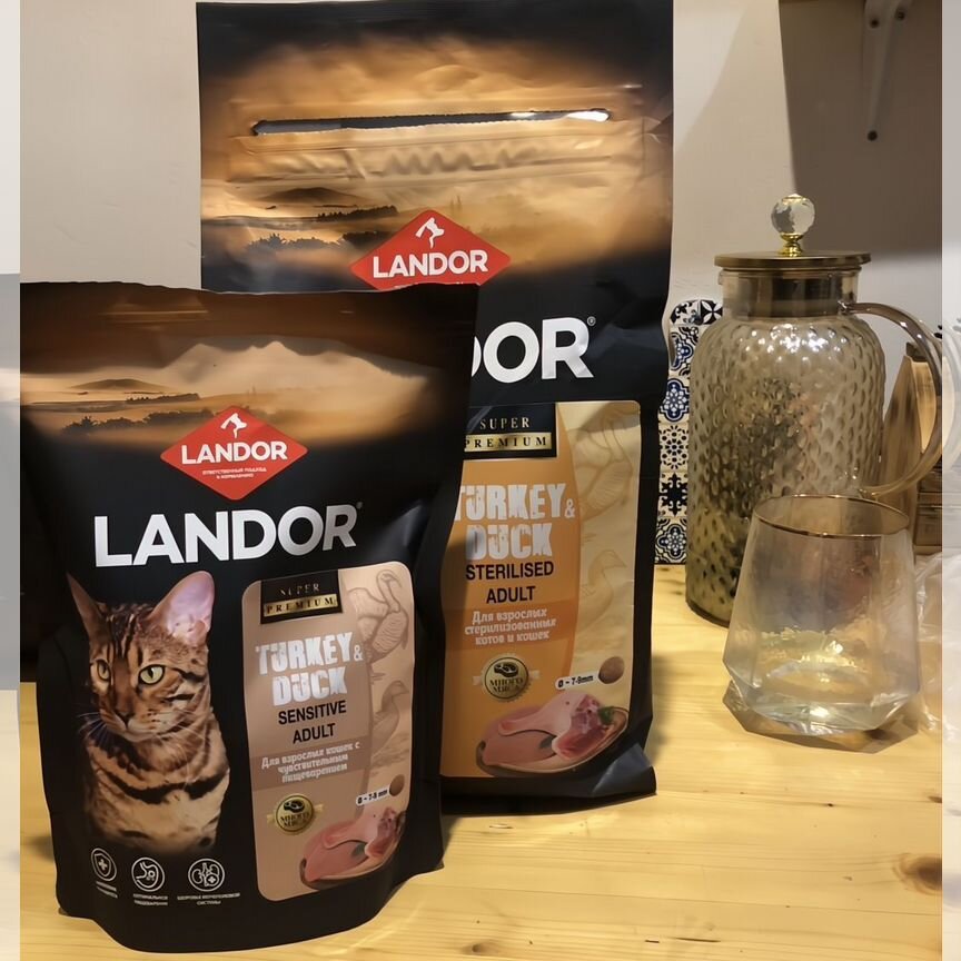 Корм для кошек landor
