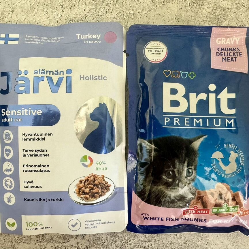 Влажный корм для котят Brit