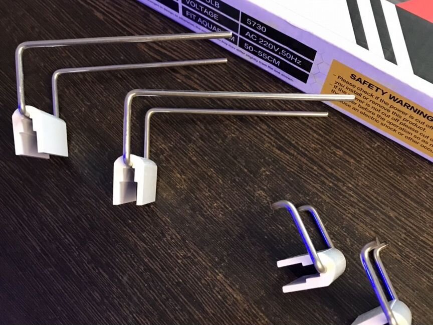 Крепления для аквариумного светильника