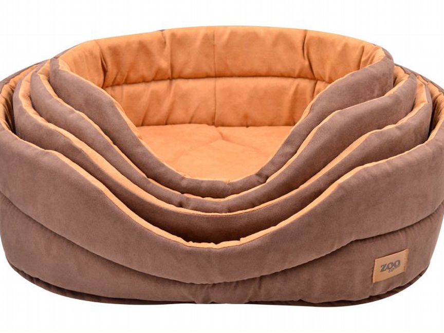 75661 лежанка Classic иск.замша №1 40*27*16 см кор