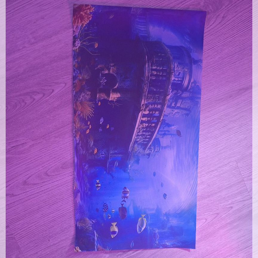 3D фон для аквариума