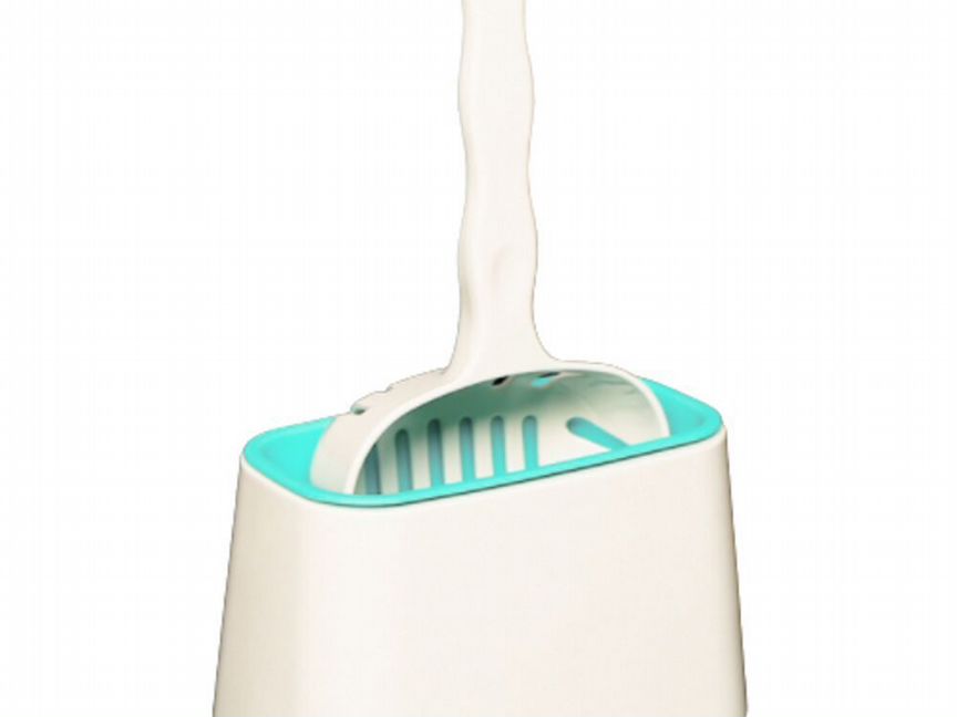 Совок с очищающей подставкой Xiaomi Super Design