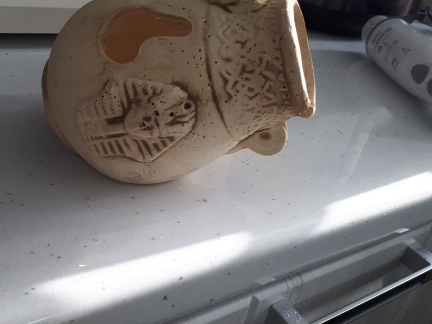 Декорации для аквариума кувшин