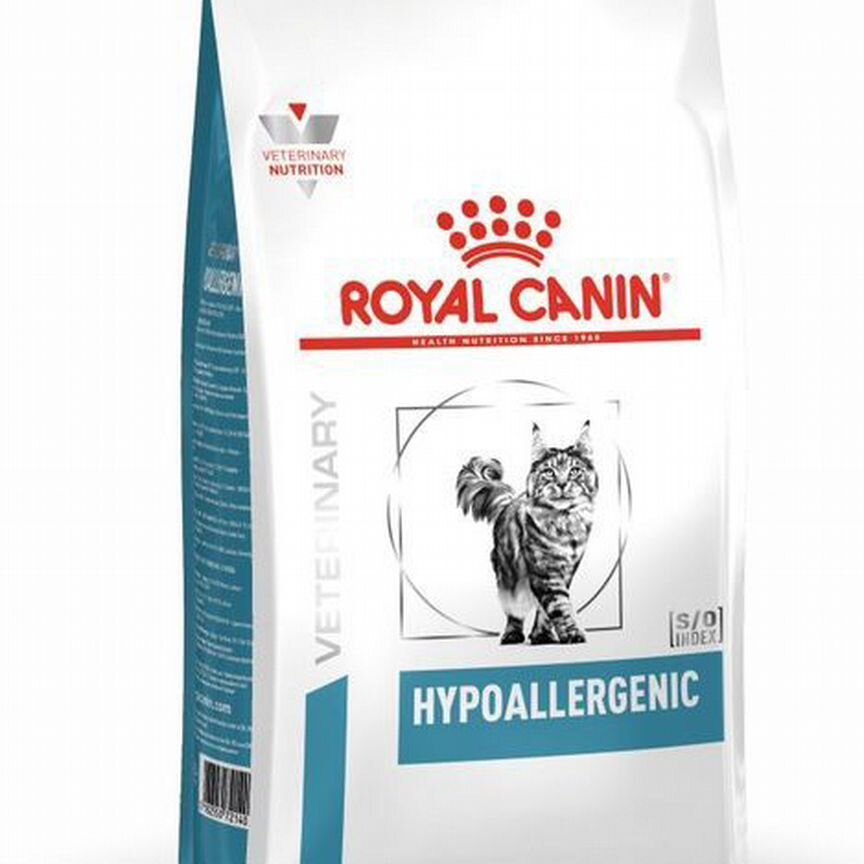 Royal Canin Hypoallergenic 2,5кг корм для кошек