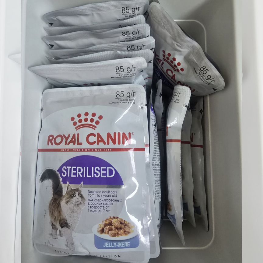 Влажный корм для кошек royal canin