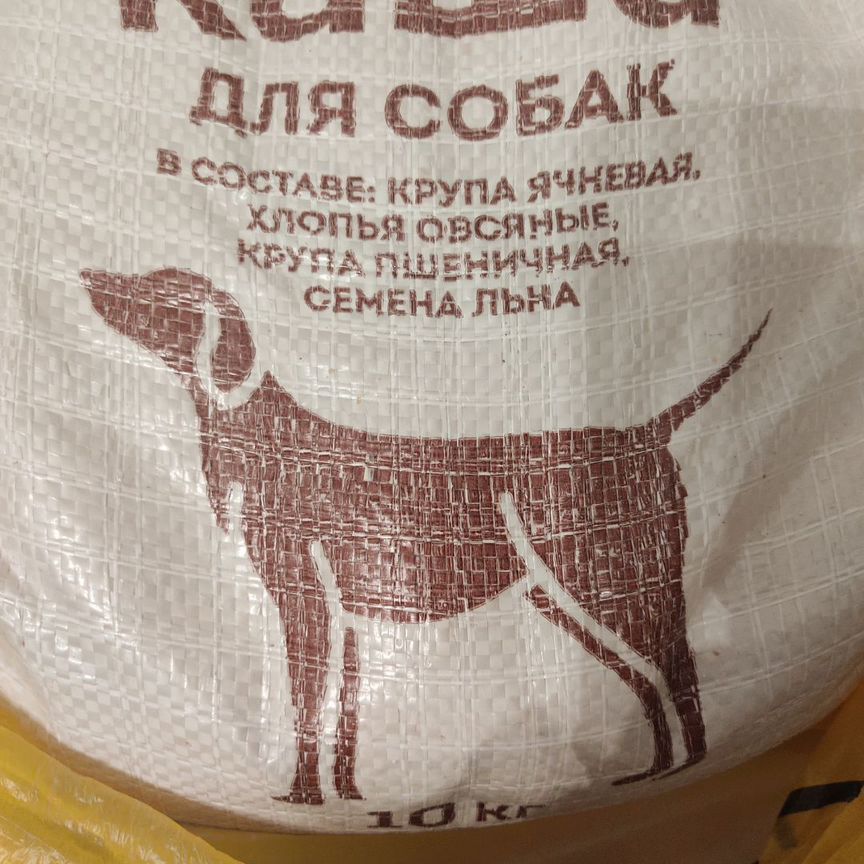 Каша для собак