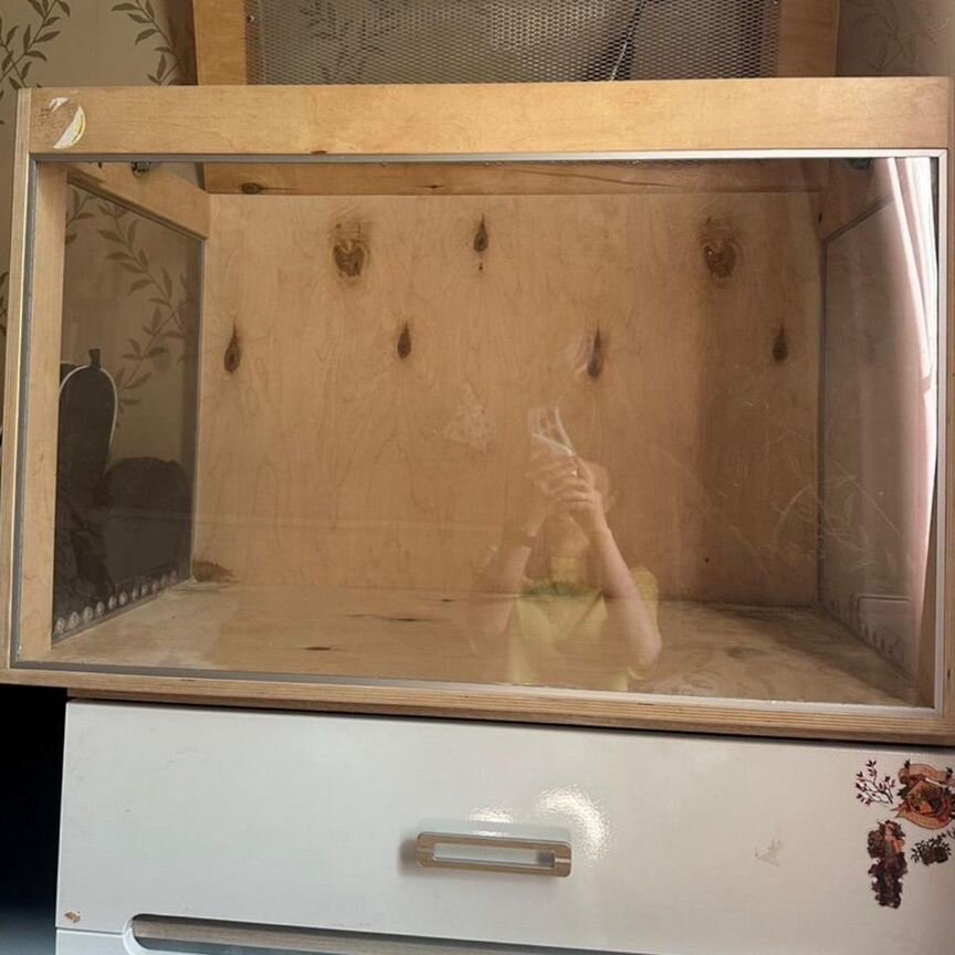 Витрина для хомяка б/у   принадлежности