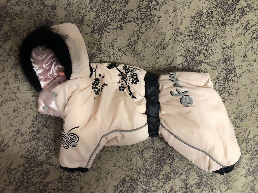 Зимний комбинезон для собачки