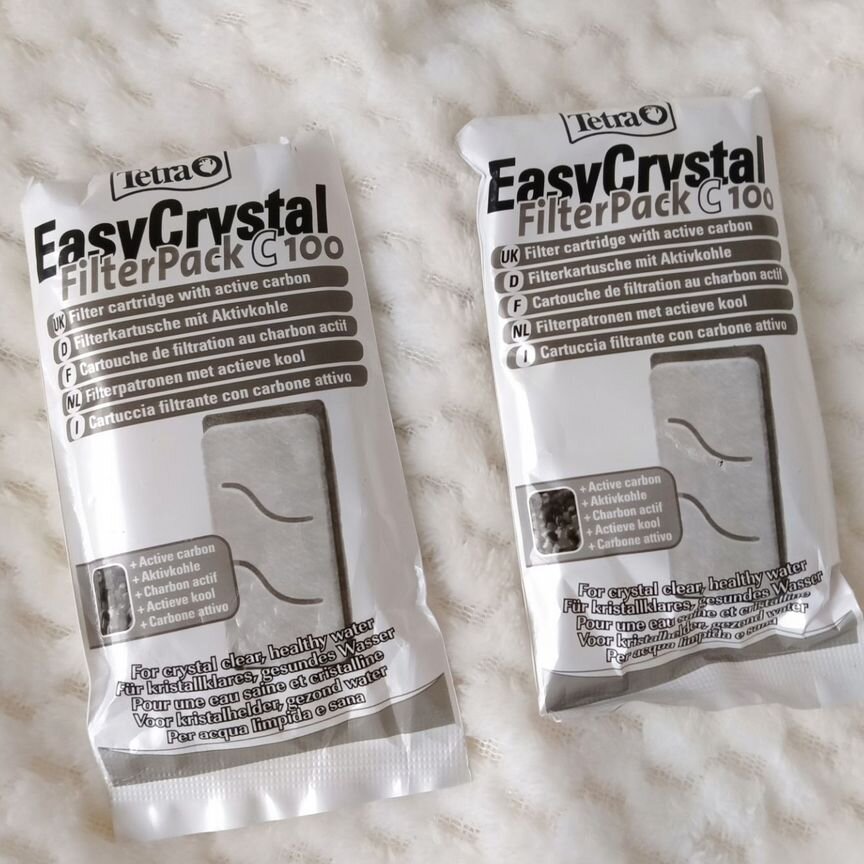 Фильтры для аквариума tetra easy crystal с углем