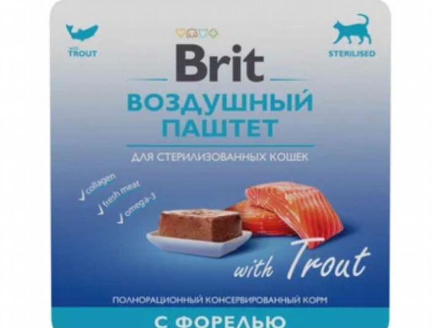 Влажный корм для кошек Brit