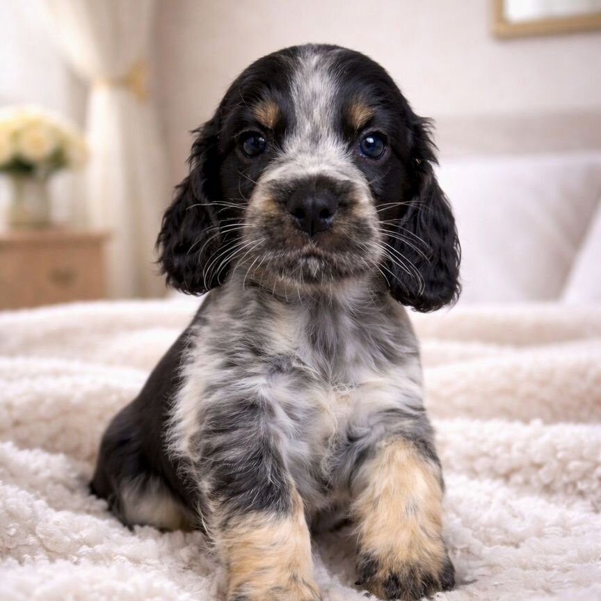 Русский охотничий спаниель, щенок