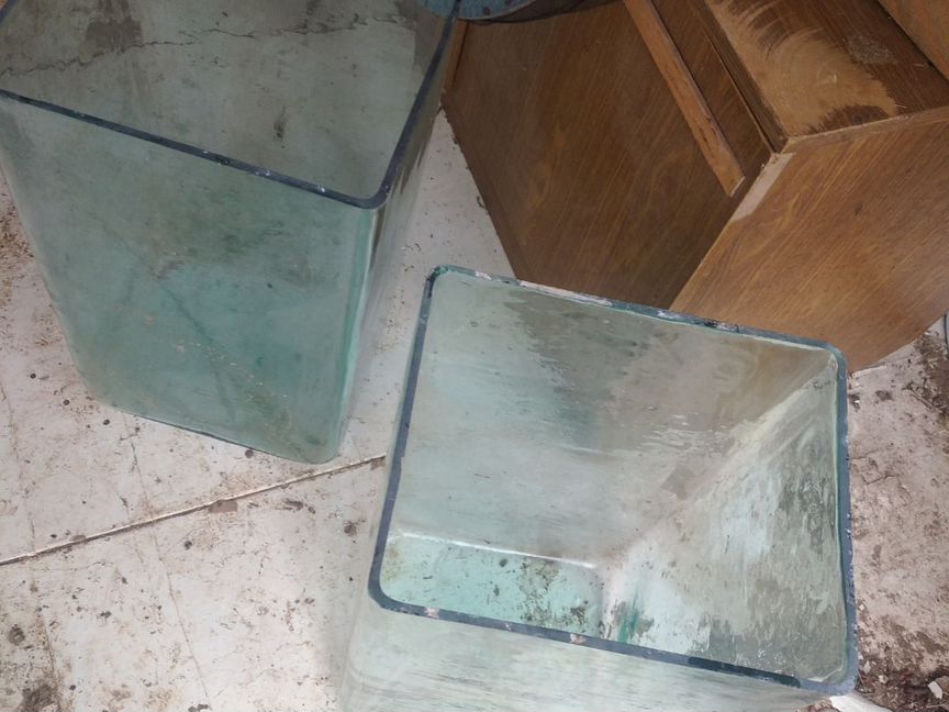 Аквариум ваза ёмкость стеклянная