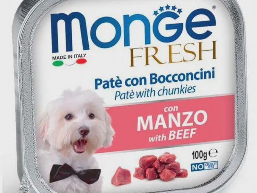 Monge Dog Fresh Pate паштет