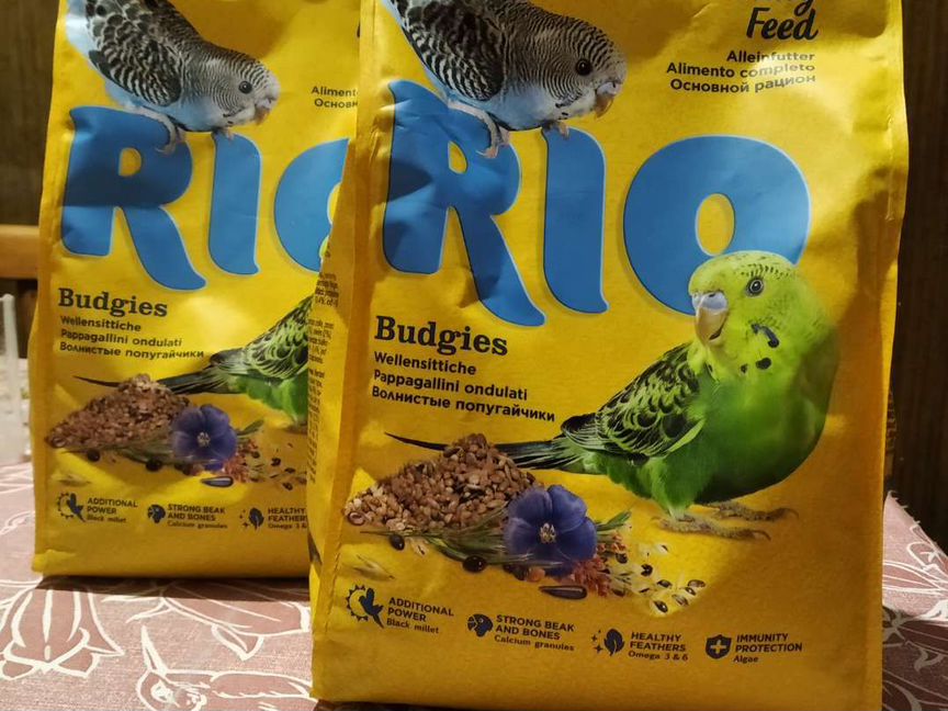 Корм для волнистых попугайчиков RIO