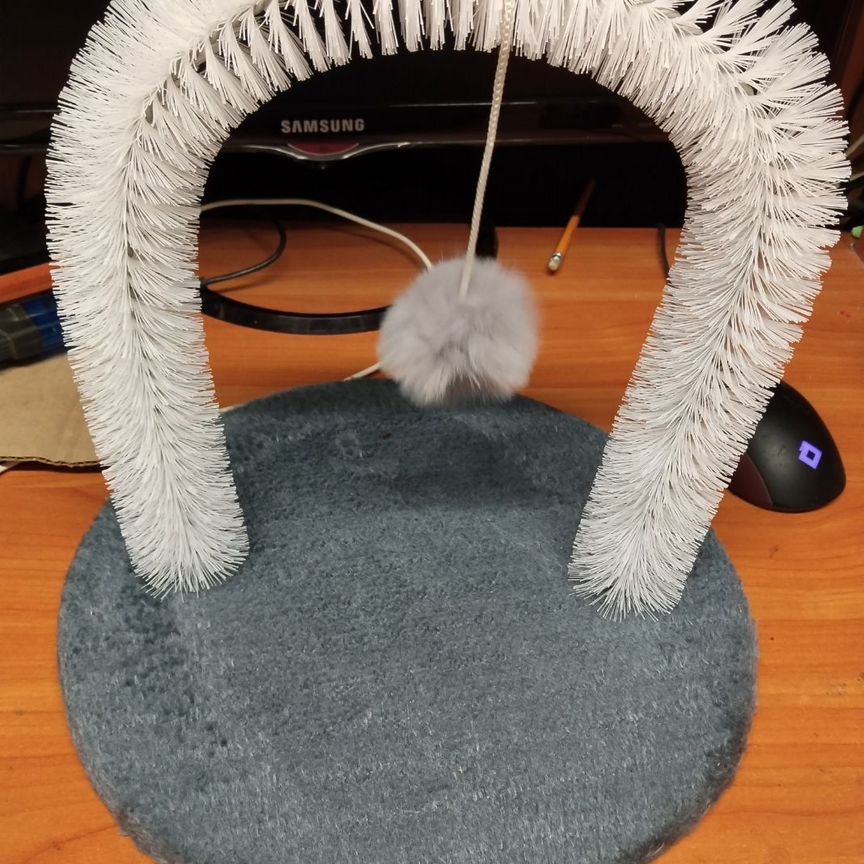 Кошачья чесалка когтеточка игрушка