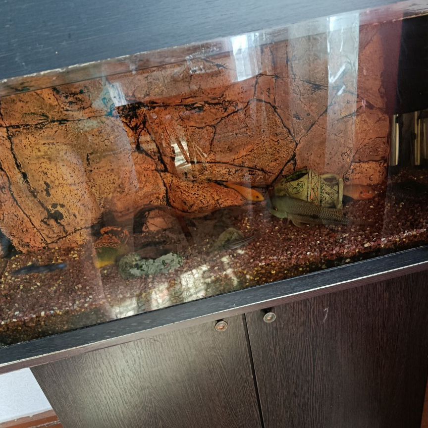 Аквариум с тумбой 150 л
