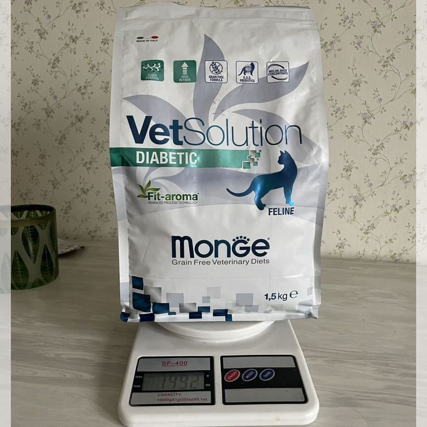 Корм monge diabetic для кошек
