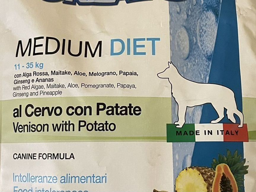 Forza 10 DOG medium diet
