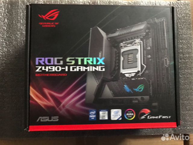 Asus rog strix z490i WiFi купить в Челябинске | Электроника | Авито