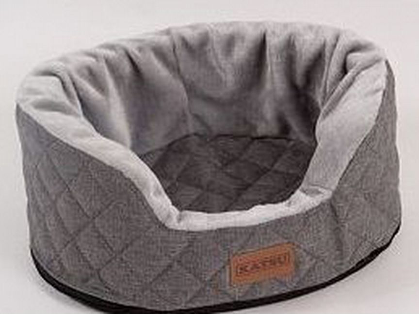 Katsu studnia 80х60х30 см лежак для животных серый