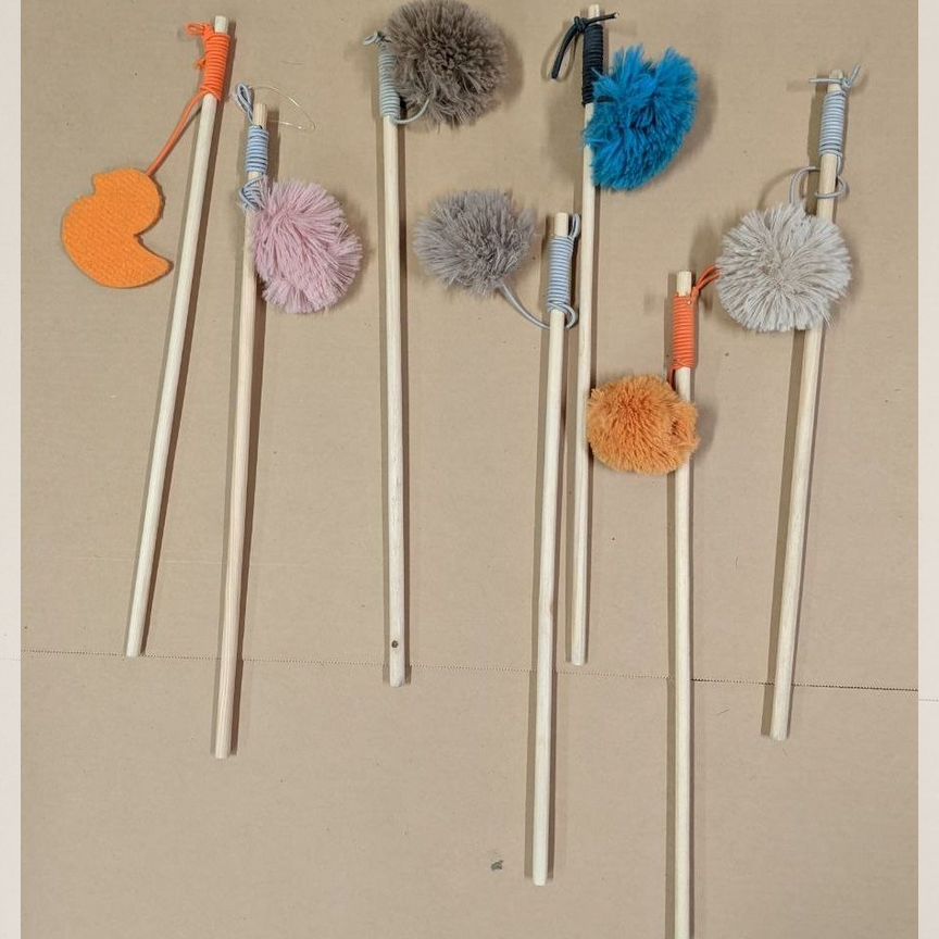 Удочка-дразнилка для кошек