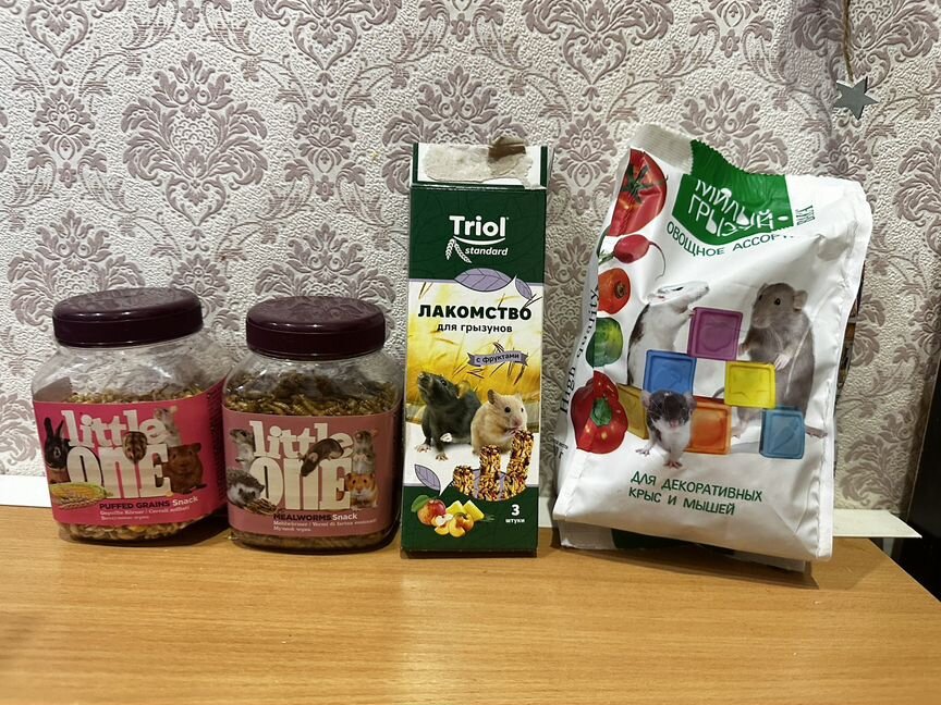 Корм для декоративных крыс