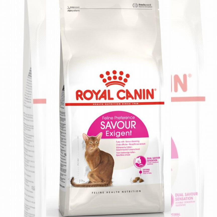 Royal canin savour exigent корм для кошек 4 кг