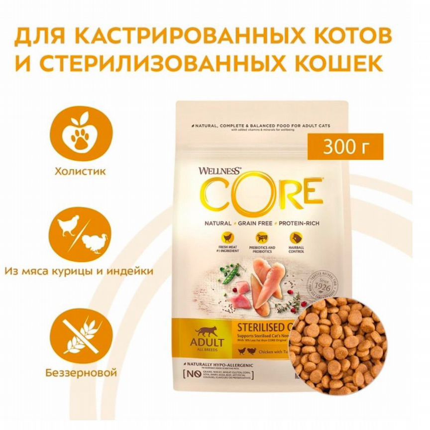 Сухой корм wellness core