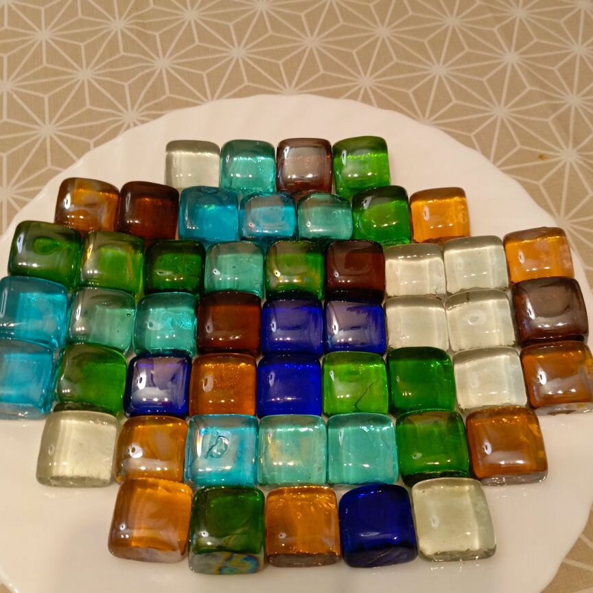 Камешки стеклянные