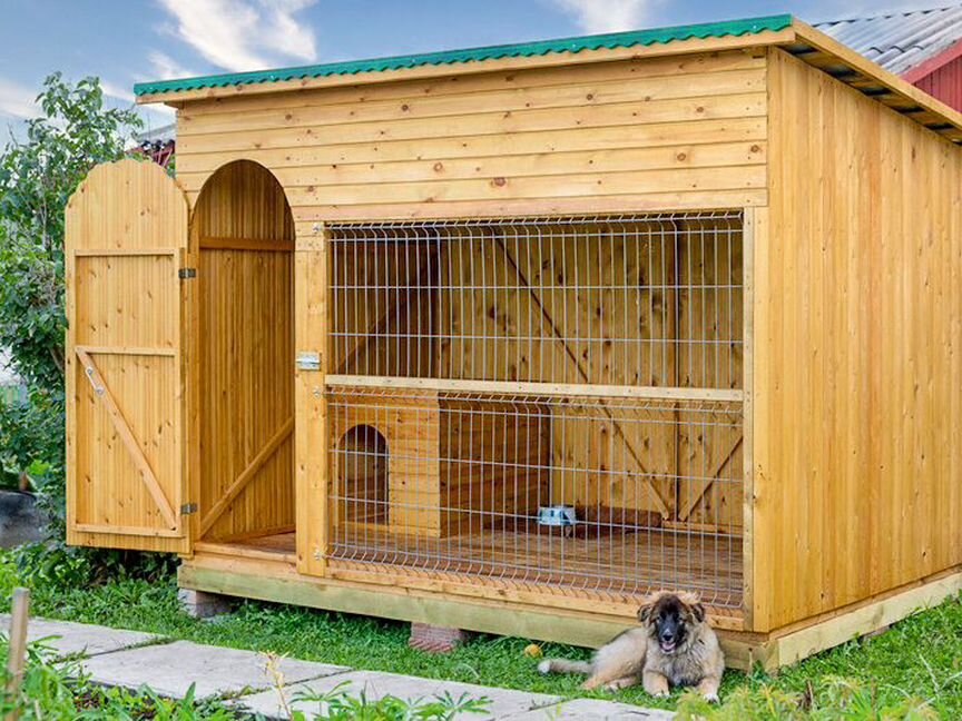 Вольер для собак уличный