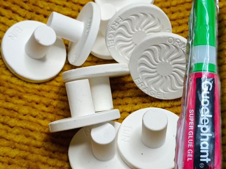 Плашки для кораллов + клей для кораллов