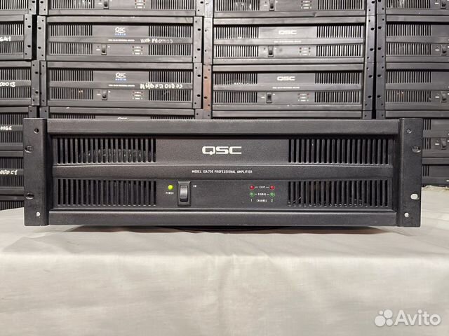 Усилитель мощности QSC ISA 750 купить в Санкт-Петербурге | Хобби и ...