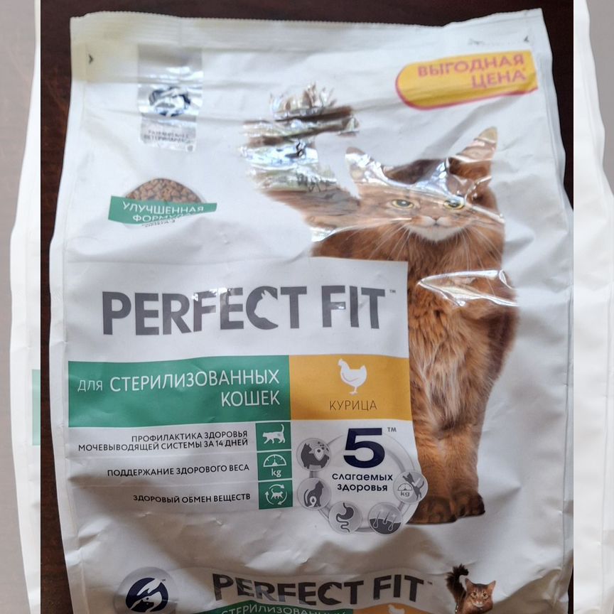 Корм сухой и влажный Perfect Fit