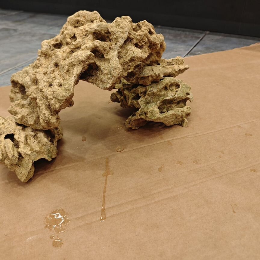 Крымский песчаник грот для аквариума