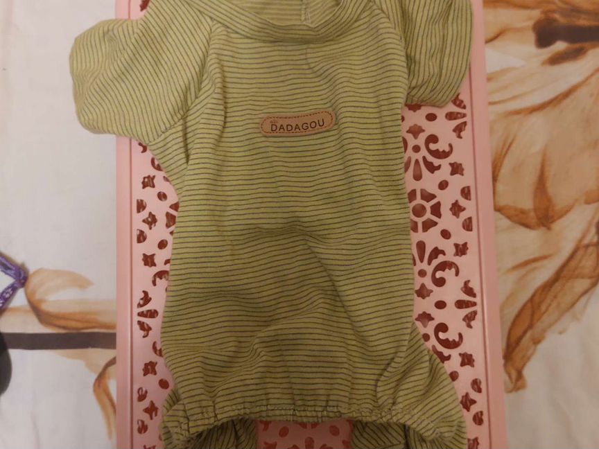 Комбинезон для собак и кошек, полосатая пижама