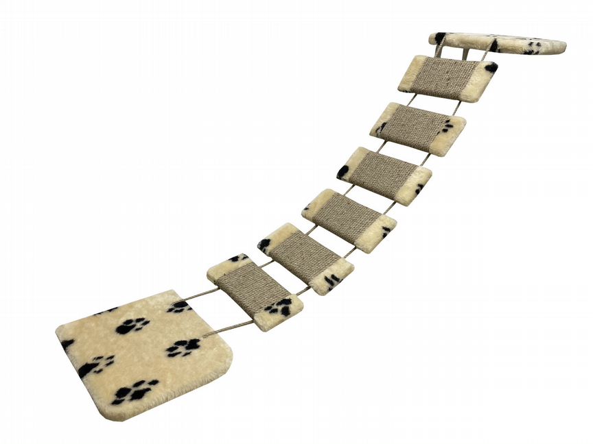 Когтеточка мостик настенный для кошек