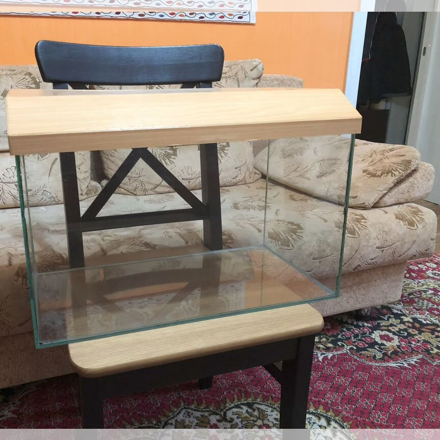 Аквариум 50 литров б/у