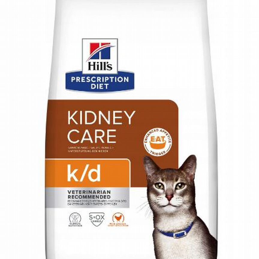Hill's Kidney Care для кошек (курица) 1.5 кг