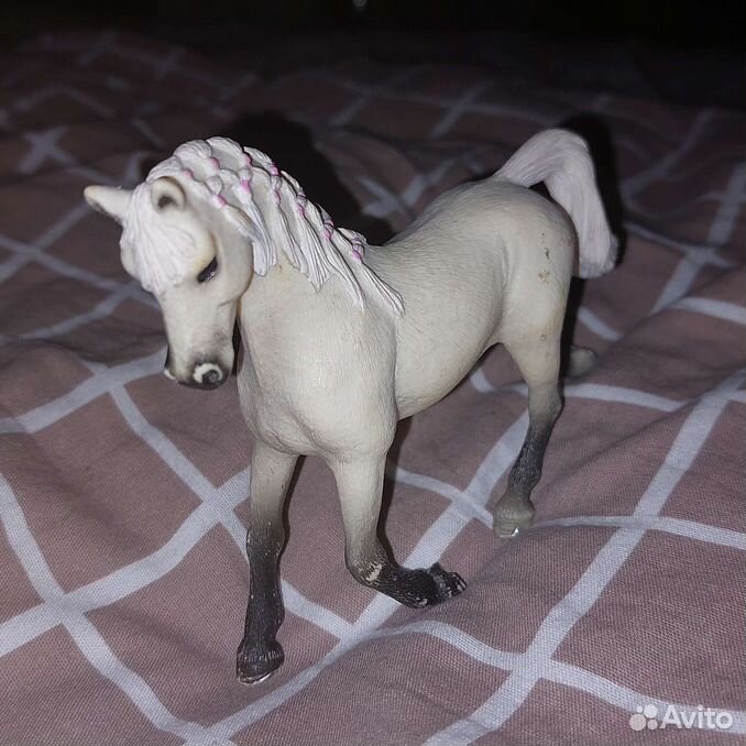 Белая арабская кобыла